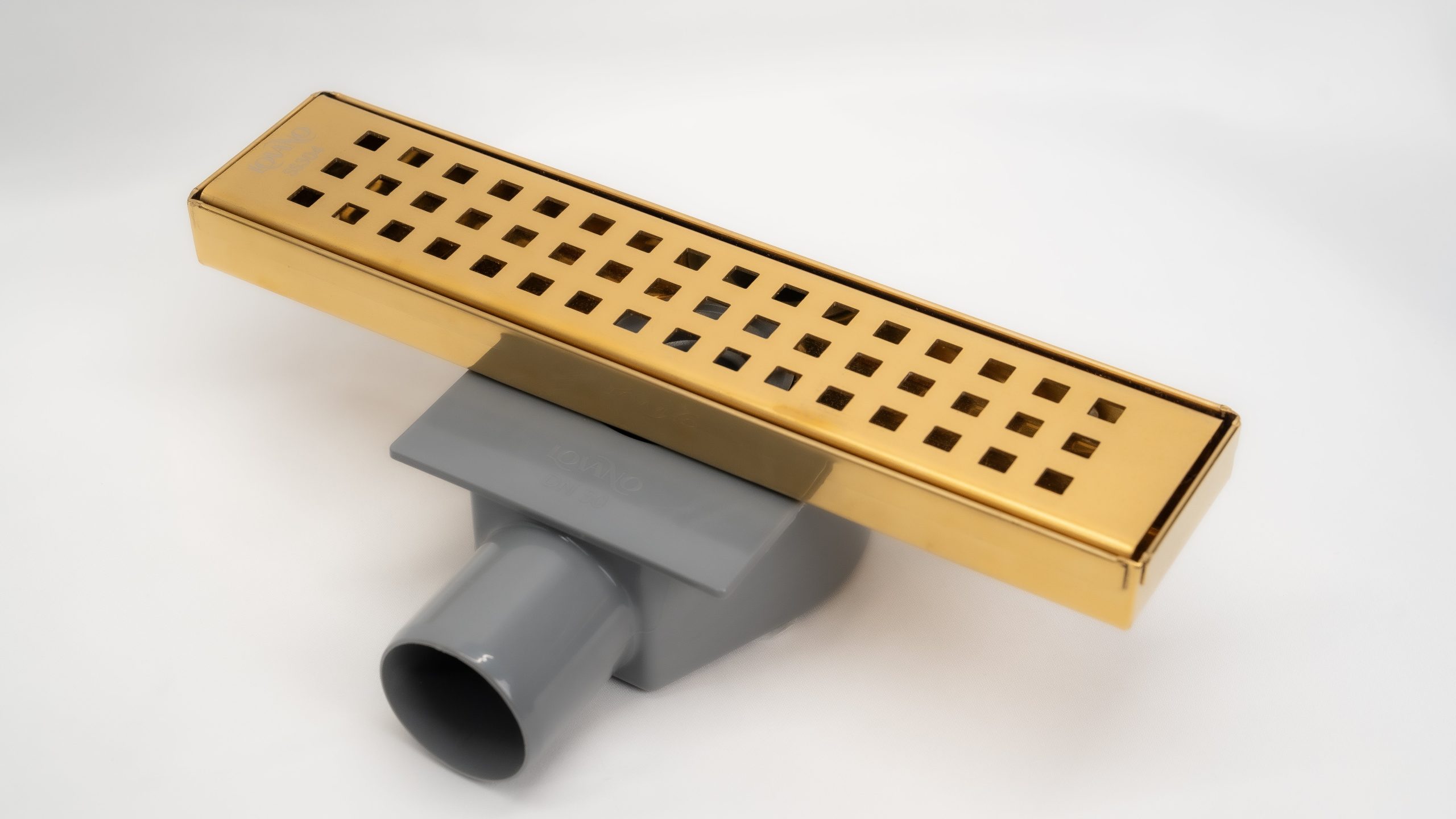 Shower drain with horizontal outlet - Squares - Lovano Egypt