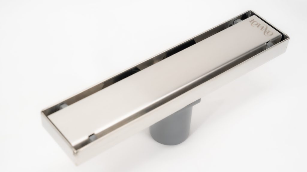 Shower drain with Vertical outlet - Stainless - Lovano Egypt